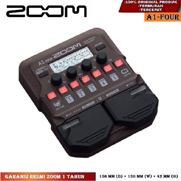 Zoom A1 Four Multi Effect Processor Original- Efek Digital | Lazada Indonesia