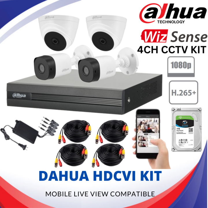 DAHUA | 4 Channel CCTV Camera Set | Surveillance HDD | CCTV KIT | DAHUA ... DAHUA | 4 Channel CCTV Camera Set | Surveillance HDD | CCTV KIT | DAHUA ...