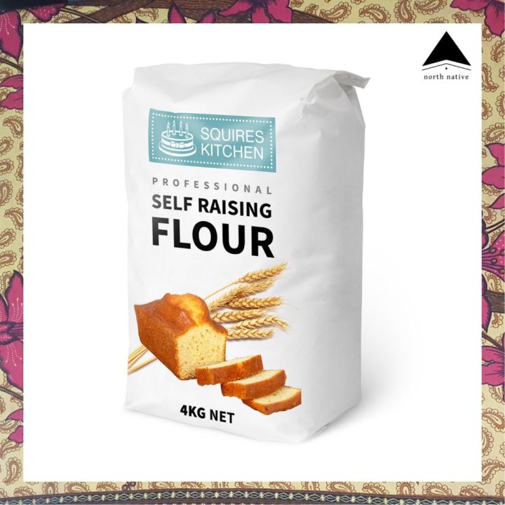 Self Raising Flour (Protein 8.9%), 1Kg, Pre-Sefited, 100% British wheat ...