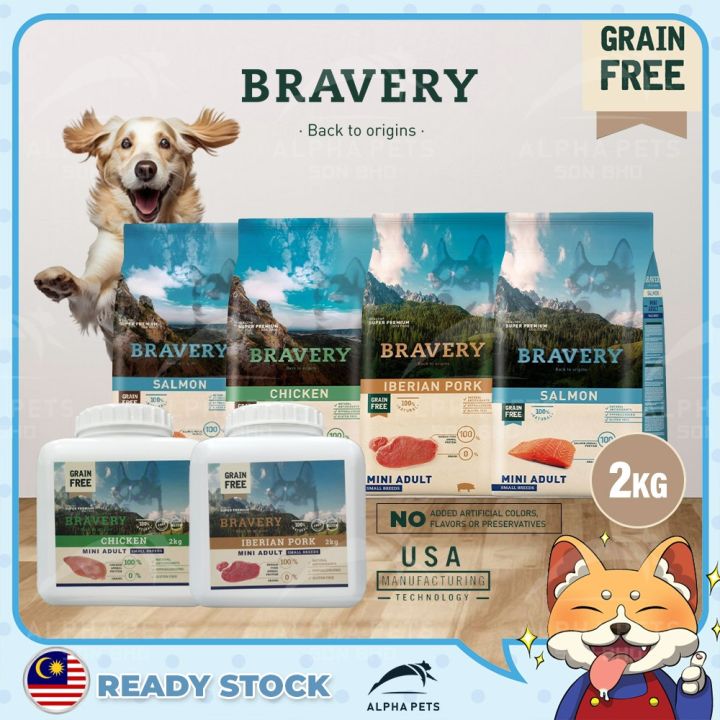 ALPHA PETS Malaysia Bravery Grain Free Mini Adult Small Breeds Dog Food ...