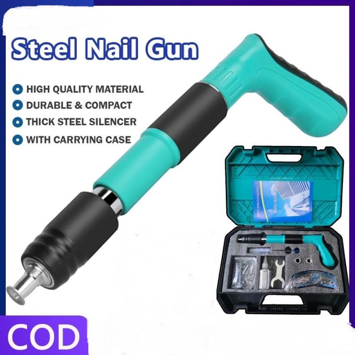 Plextone Nails Gun Rivet Tufting Concrete Wall Fastening Pipe Clamp ...