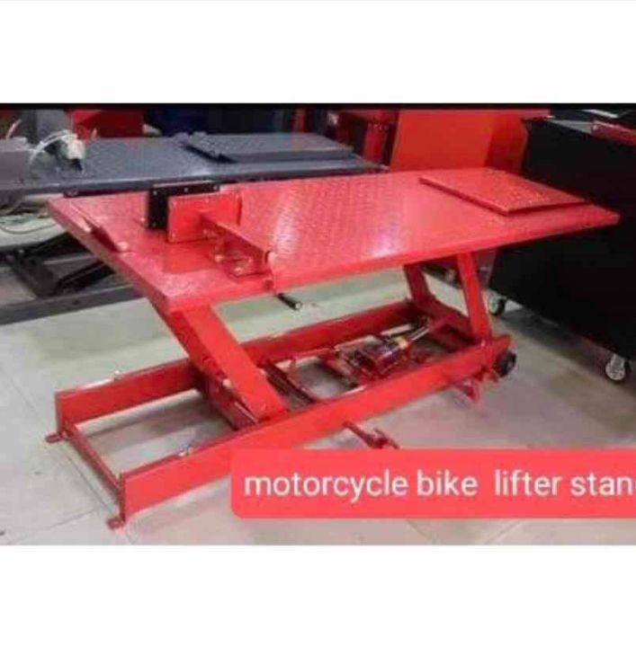 motorcycle bike lifter stand .. | Lazada PH