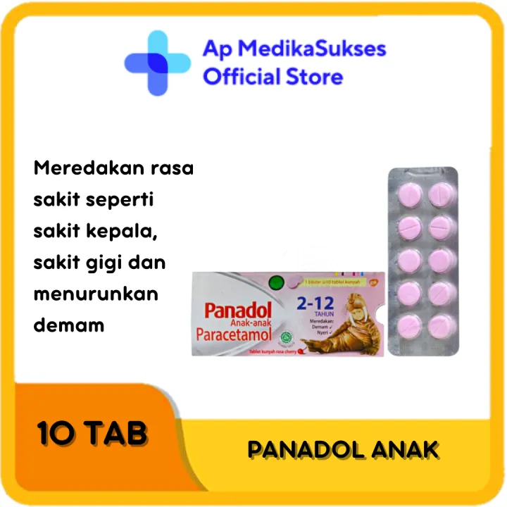 Panadol Anak Chew Tablet | Lazada Indonesia