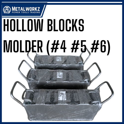 METALWORKZ || HEAVY DUTY HOLLOW BLOCK MAKER MOLDER #4#5#6 GRAY CHB ...