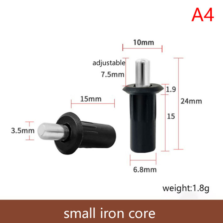 danux 10PCS Concealed Buffer Spring Cabinet Door Spring Pin Upper Lower ...