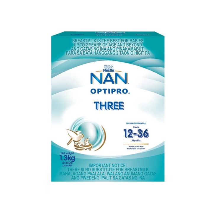 NAN OPTIPRO Three for 1-3 Years Old 1.3kg 1.8kg 2.4 Kg | Lazada PH