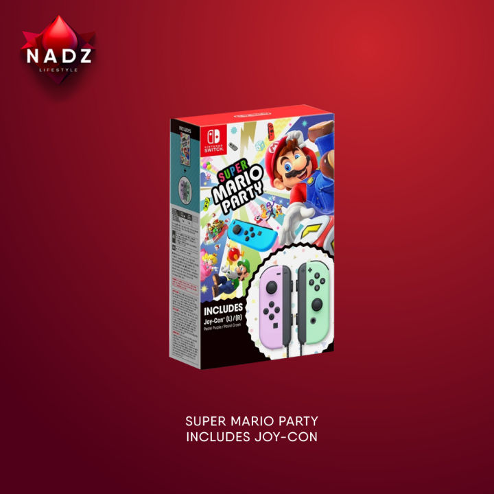 Nintendo Switch Joy-Con Controllers (Mario - Party) *** ประกันศูนย์ ...