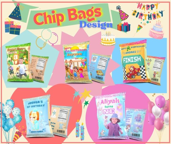 Customized Chip Bags/Candy Bags for ALL OCCASION | Lazada PH