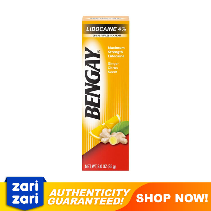 Bengay Maximum Strength Topical Analgesic Pain Relief Cream 3oz ...