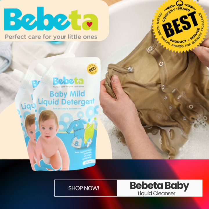 Bebeta Baby Mild Liquid Detergent 500ml | Lazada PH