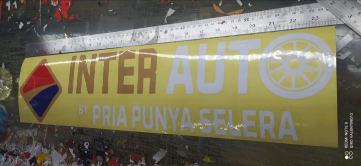 STICKER CUTTING logo inter auto id | Lazada Indonesia