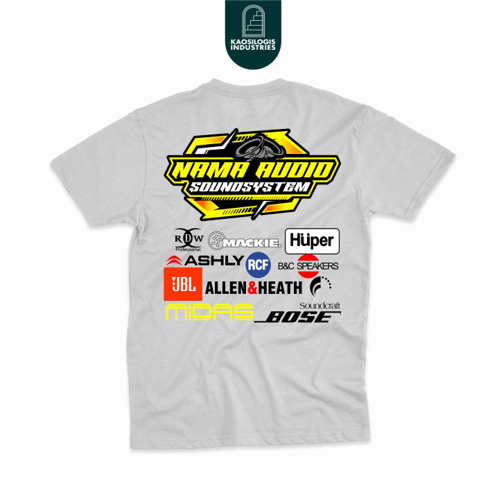 Kaos Sound System Terbaru Gratis Nama Sound Sendiri New Desain 2023 ...