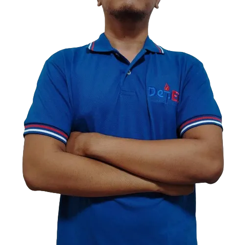 Royal Blue Polo Shirt with DepEd EmbroideredLogo Wash Day Uniform ...