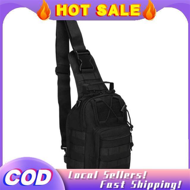 【COD/READY】 2IN1 SLING MENS Bag BODY bags Tactical Chest body BAG ...