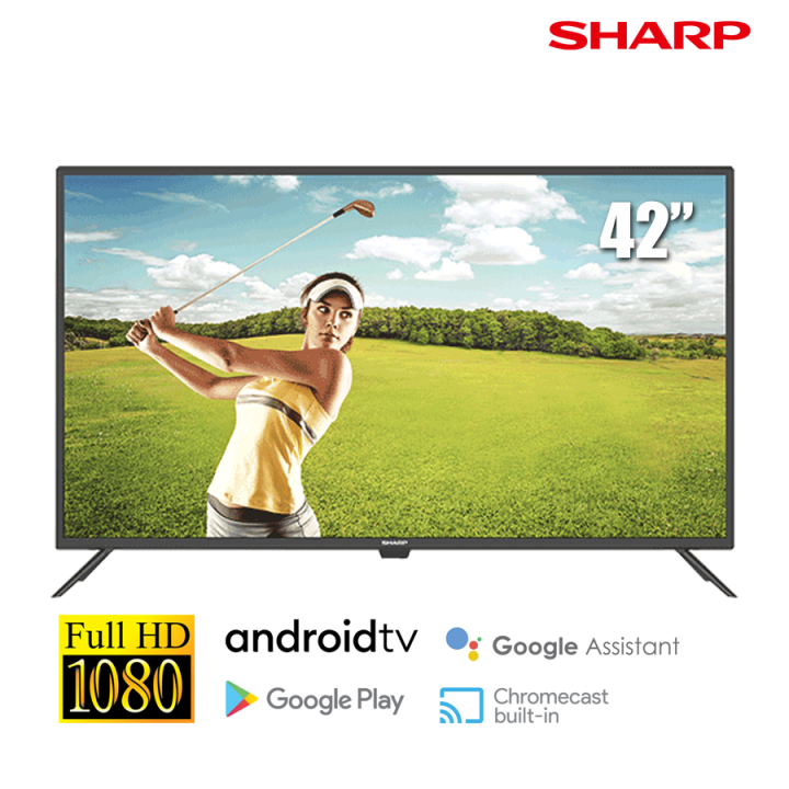 Smart Tivi Sharp 42 inch 2T-C42EG2X ( FHD, android 11, voice seach ...