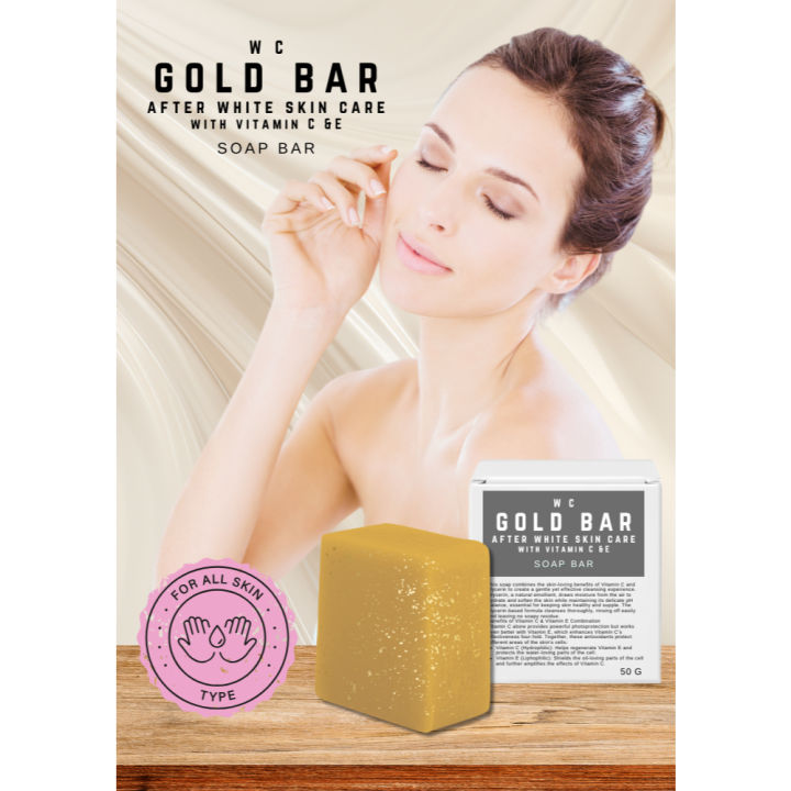24k Gold after whitening Soap Bar skin damage and repair | Lazada PH