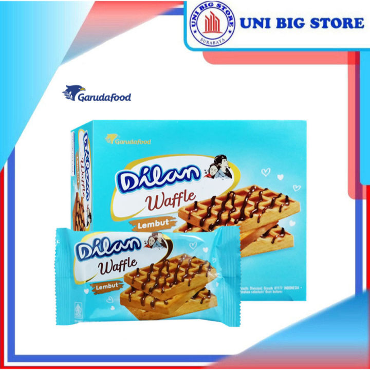 Dilan Chocolate Waffle Bolu 16 gr x 12 pcs BOX Wafer Coklat Soft Cake | Lazada Indonesia