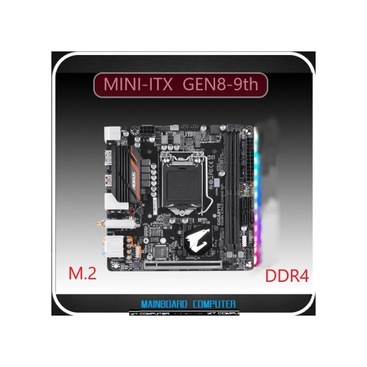 1151 GIGABYTE เมนบอร์ด B360N AORUS GAMING WIFI รองรับเจน8/9 DDR4 MINI -ITX สินค้าพร้อมส่ง ...