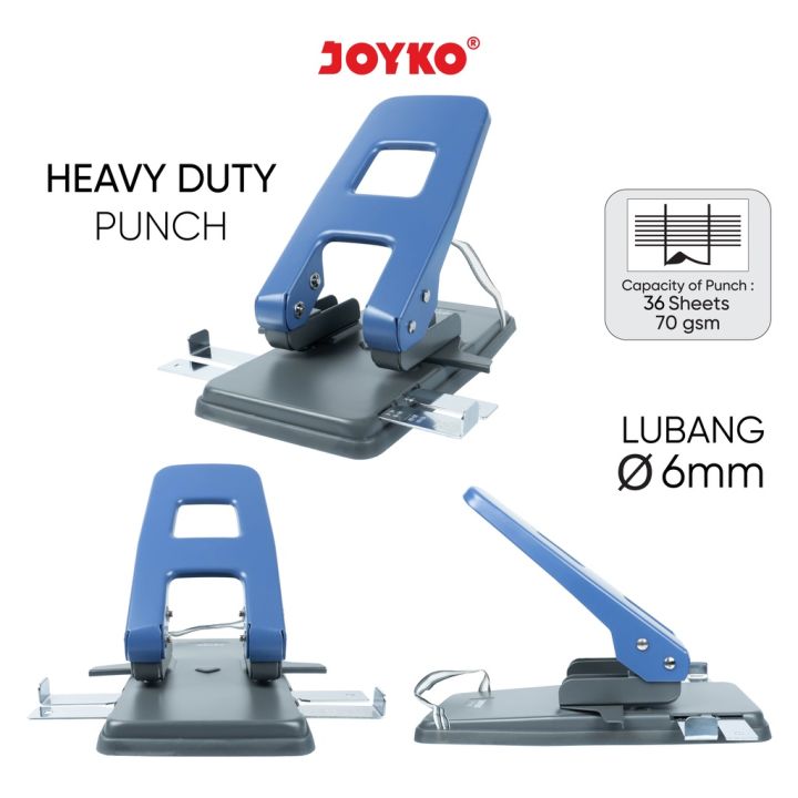 Pembolong Kertas Tebal Besar / Heavy Duty Punch Joyko P95 | Lazada ...