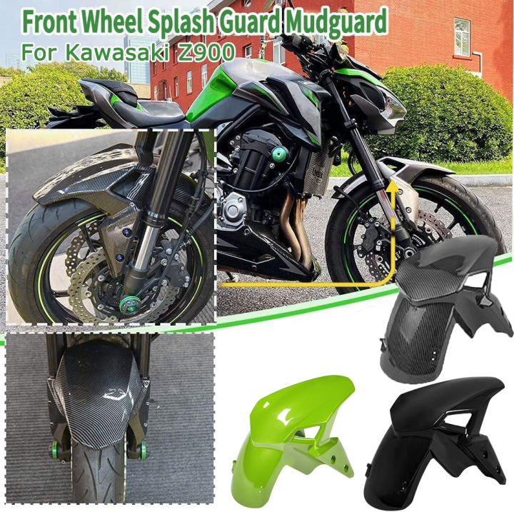 Allotmark Motorcycle Front Fender Splash Mud Dust Guard Mudguard For ...