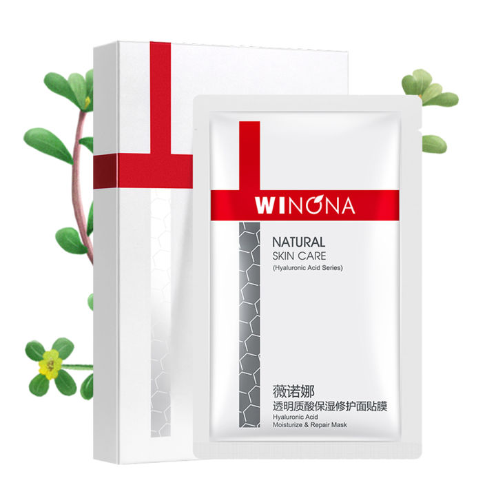 Winona Hyaluronic Acid Moisturize & Repair Facial Mask - Hydrates ...