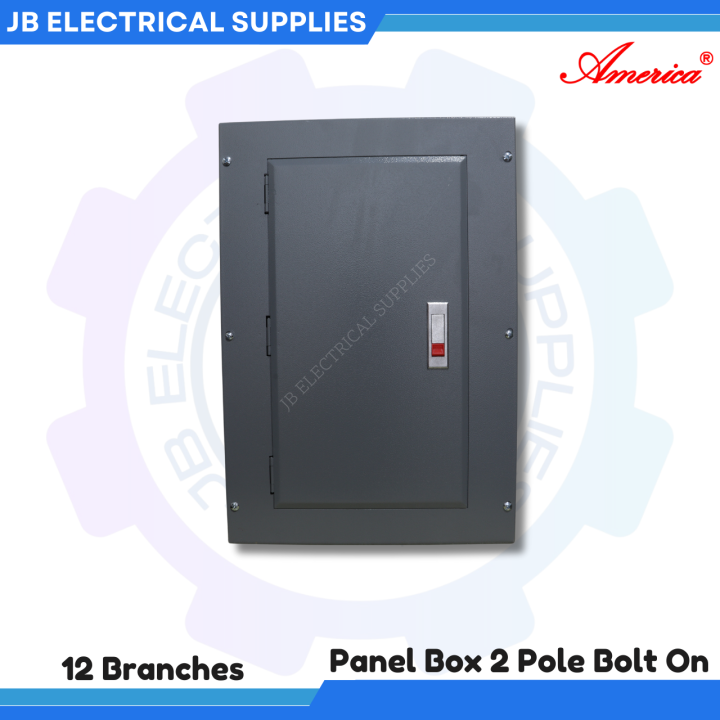 America Panel Board 2 Pole Bolt On TQC | Lazada PH