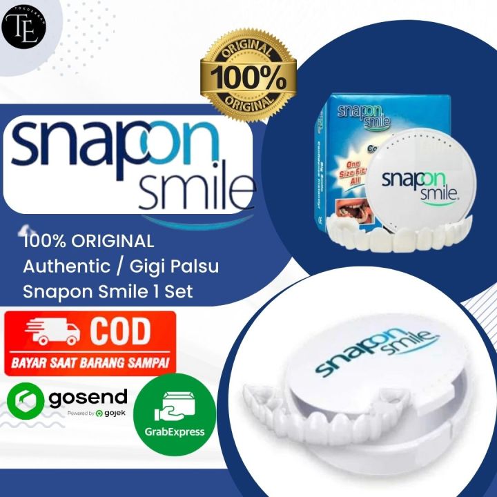 Snap On Smile Authentic / Gigi Palsu Snapon Smile 1 Set Veneer Gigi | Lazada Indonesia