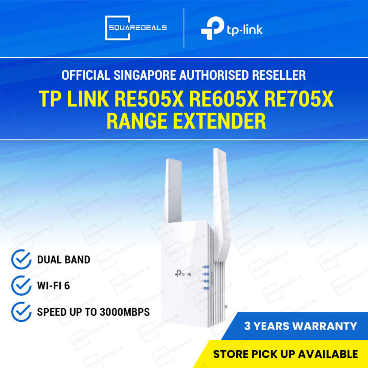 TP Link RE505X RE605X RE705X Wireless WiFi Dual Band Range Extender ...