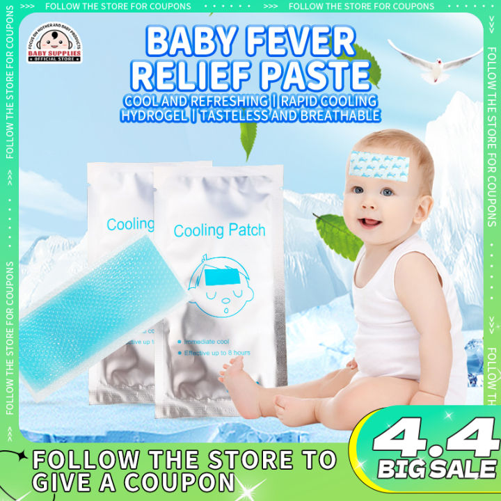 Baby Cooling Patch Cool Fever For Baby Fever Cooling Gel Patch ...