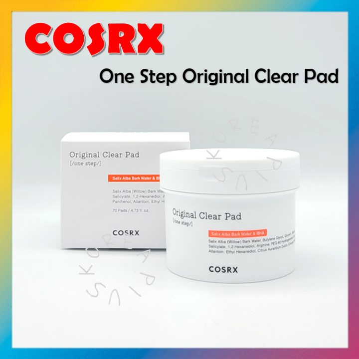 [COSRX] One Step Original Clear Pad 140ml 70pcs | Lazada