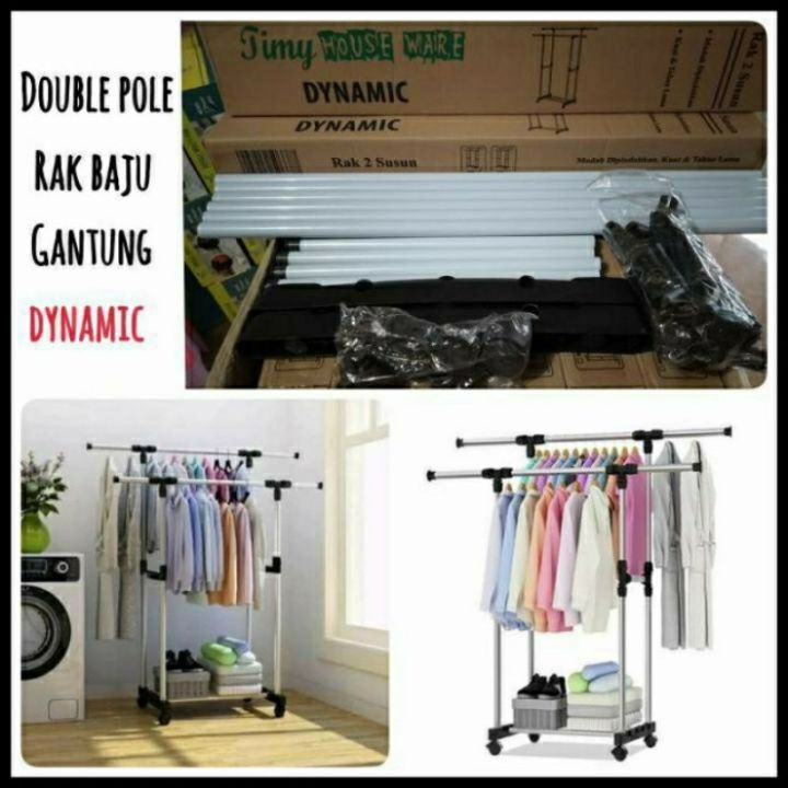 DOUBEL POLE DYNAMIC 4OKG PAKAI RODA | Lazada Indonesia