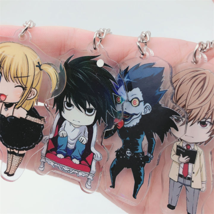 【Best value】 Anime Death Note Ryuk Keychain Badge Accessories Killer L ...