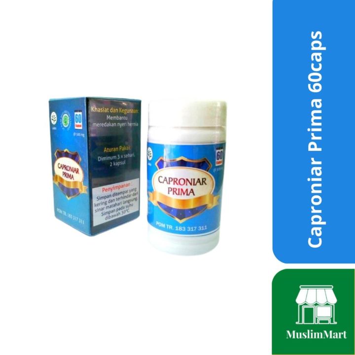 Caproniar Prima ( Hernia) Isi 60 kapsul / Obat Herbal Hernia | Lazada ...