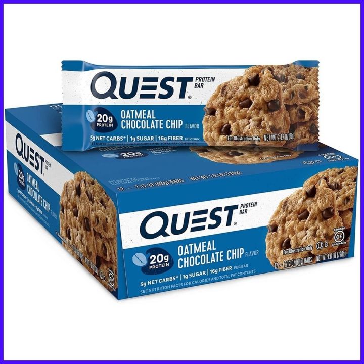 COD ⊕ Quest Protein Bars 1 Box (12 pieces)-High Protein, Low Carb ...