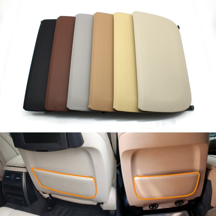 Car Seat Back Panel Leather Backrest Storage Pocket Cover For BMW 5 7 ...