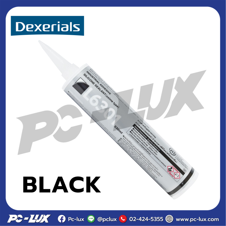 "DEXERIALS กาวซิลิโคน 330ml. (สีดำ/สีขาว/สีใส)" | Lazada.co.th