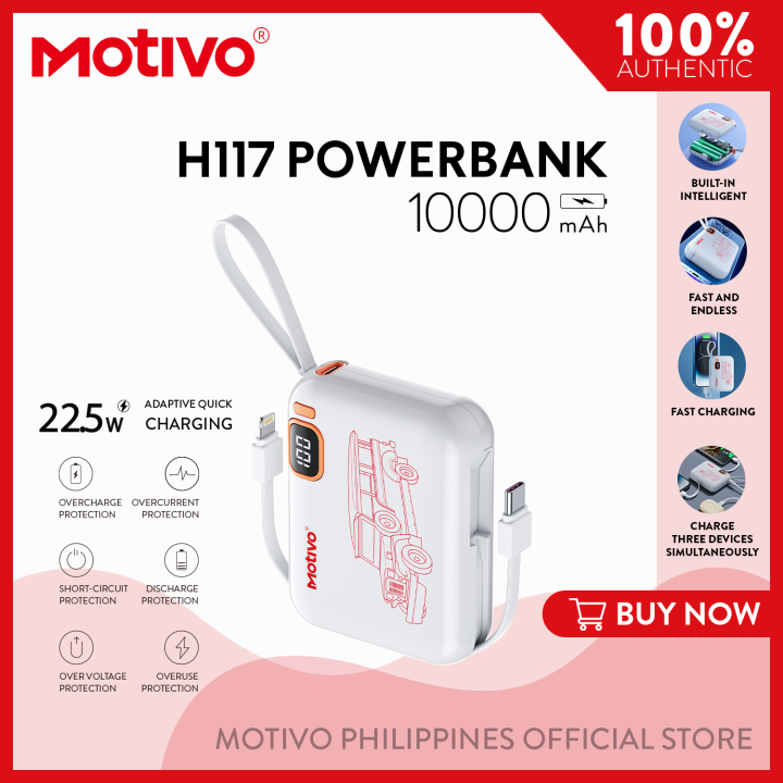 Motivo H117 Mini 10000mAH Powerbank | Lazada PH
