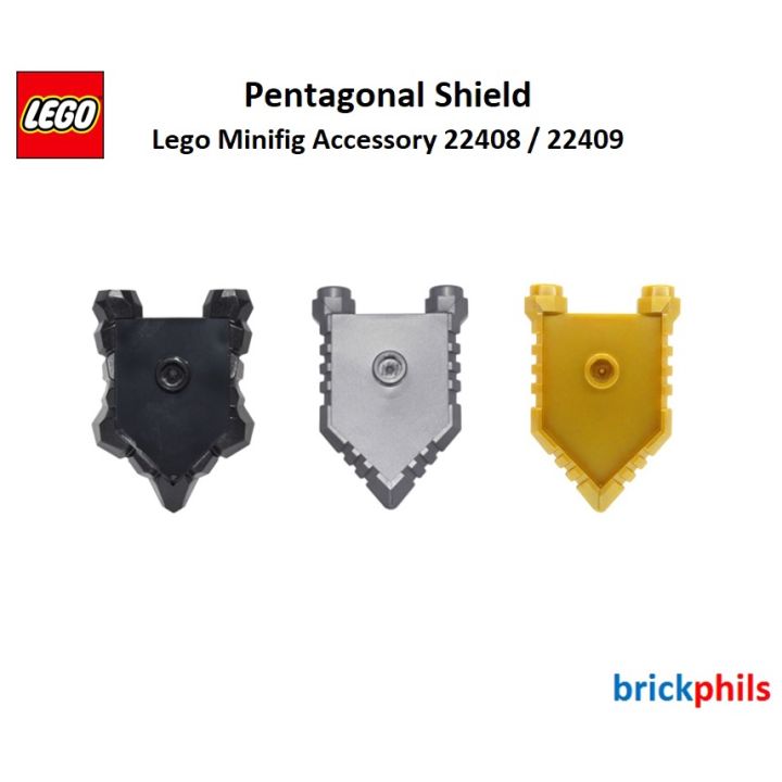 Lego Minifig Accessory 22408 / 22409 - Pentagonal Shield | Lazada PH