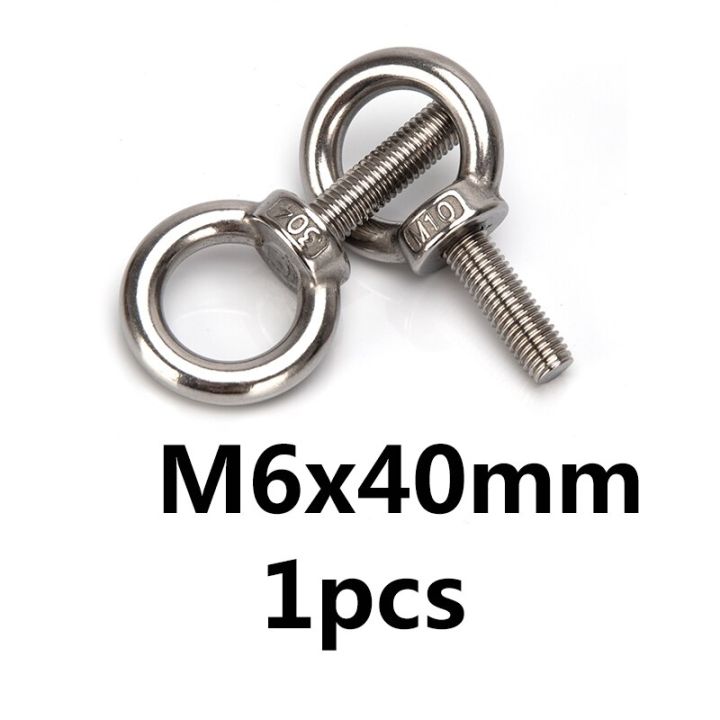304 Stainless Steel M3 M4 M5 M6 M8 M10 Hooking Screws Lifting Eye Bolt ...