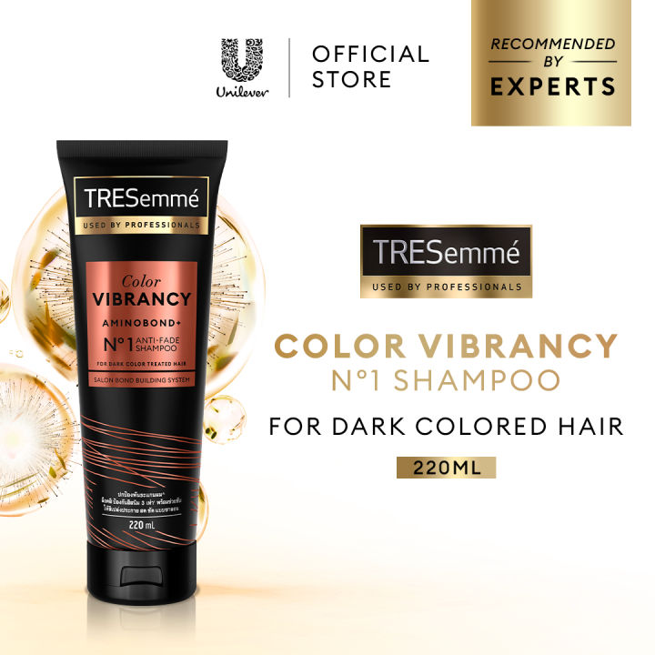TRESemme Color Vibrancy Bond Building Shampoo For Salon Fresh Vibrant ...