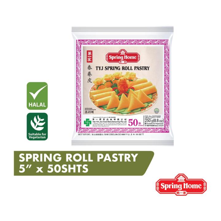 Spring Home Spring Roll Pastry 5" - Frozen | Lazada Singapore