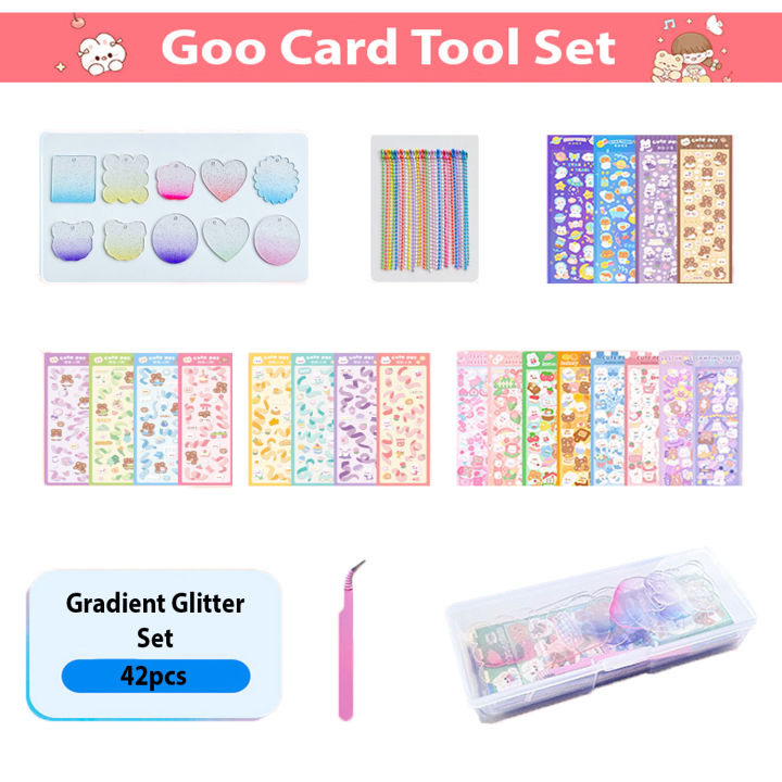 JNL Personalized MOMO Transparent Goo Card Tool Set CY106 | Lazada PH