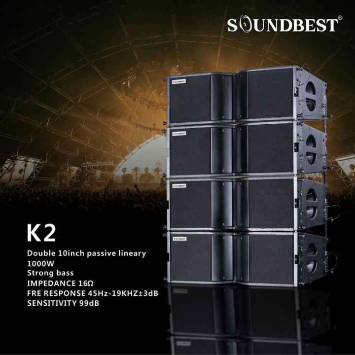 Speaker Line Array Pasif Soundbest K 2 / K2 10 inch Passive Double ...