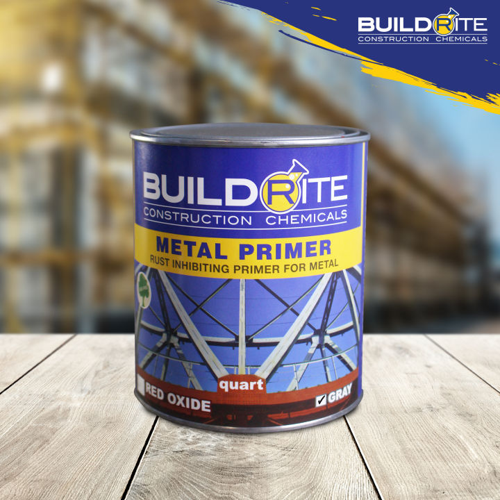 BUILDRITE METAL PRIMER GRAY QUART | Lazada PH