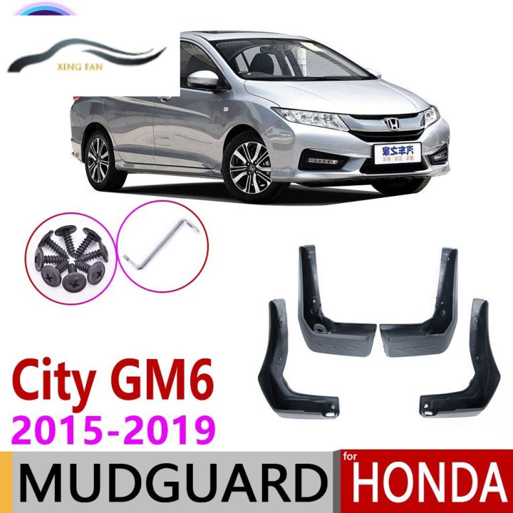 XINFAN for Honda City GM6 2015 2016 2017 2018 2019 Fender Mud Flaps ...
