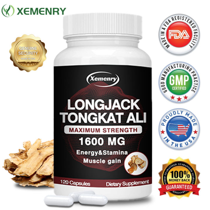 LONGJACK TONGKAT ALI - 1600 mg Bawat Paghain - Herbal Extract ...
