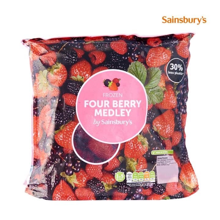 Sainsbury's Four Berry Medley Mix - Frozen | Lazada Singapore