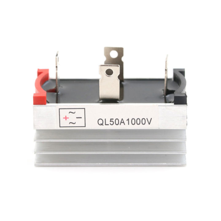 Aluminum Heatsink Base Single Phase Bridge Rectifier Diode 50A 1000V ...