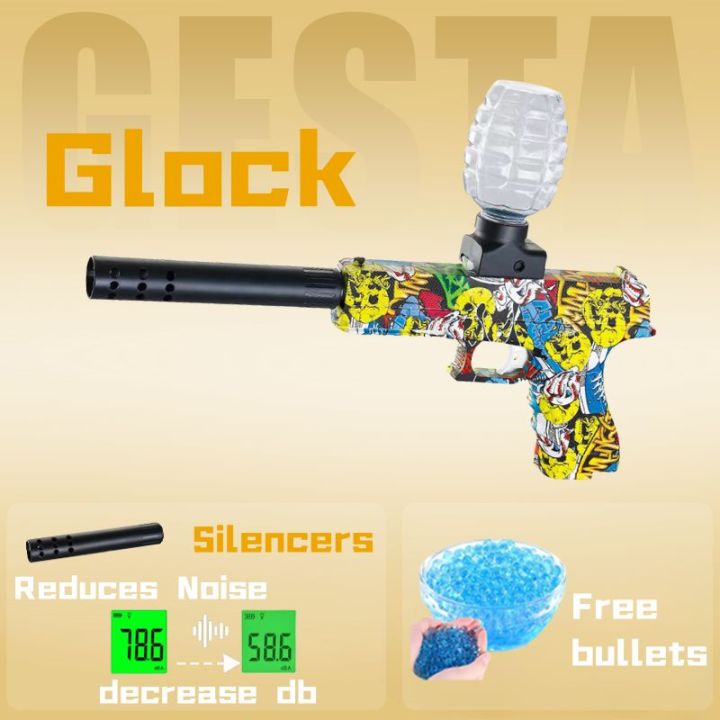 GLOCK Electric Pistol Gel Blasters Toy for 8+Years Old Kids and Adults ...