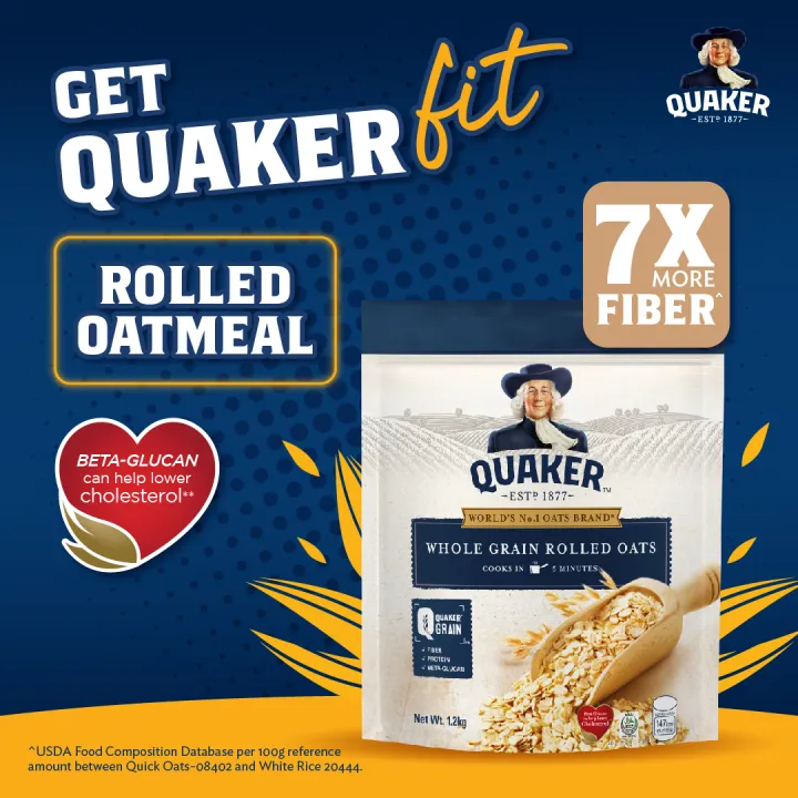 Quaker Rolled Oats 1.2kg | Lazada PH